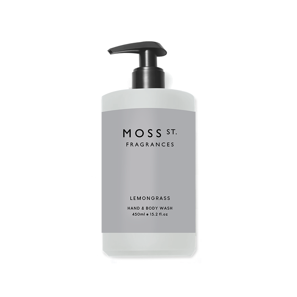 Lemongrass Hand And Body Wash 450ml Peppermint Grove Uk