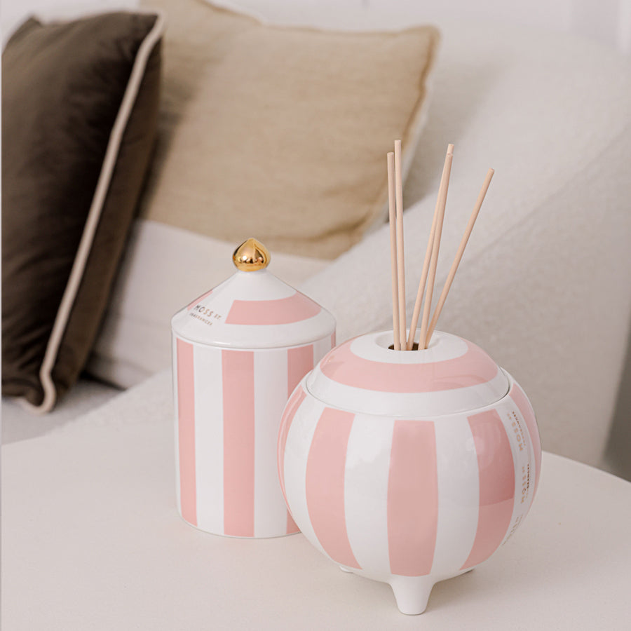 Raspberry, Honey & Musk Ceramic Diffuser 350ml – Peppermint Grove UK