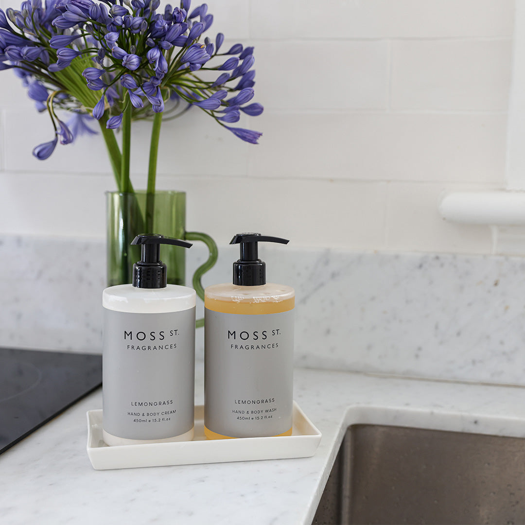 Lemongrass Hand & Body Wash 450ml – Peppermint Grove UK